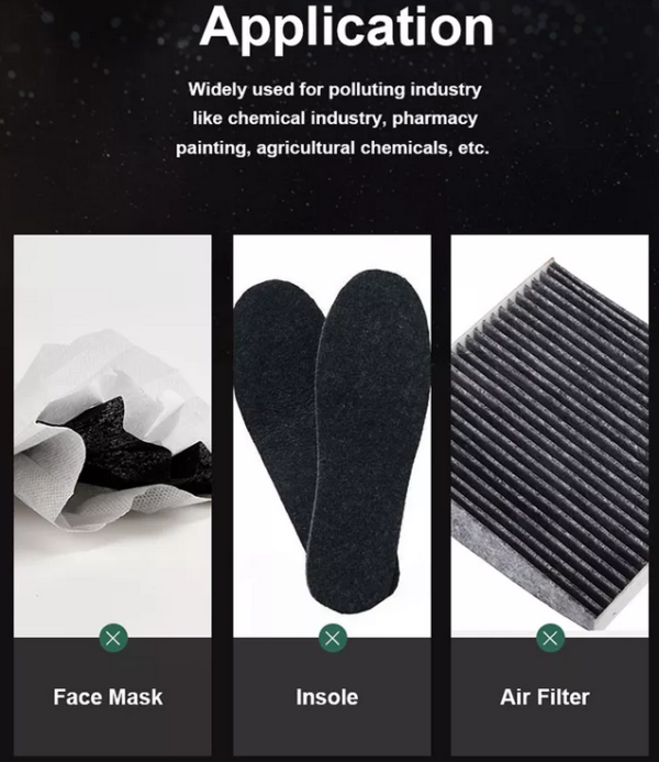 air filter material activated carbon non woven fabric - NWFabric