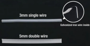 Nose bridge strips, nose clip wire for face mask - NWFabric